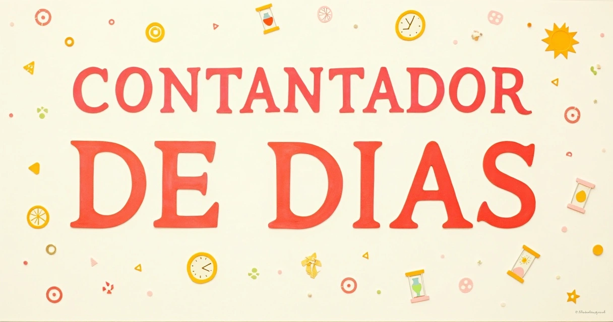 Contador De Dias Entre Datas Online | Revista QMIX